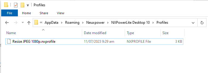 What are optimize profiles and how do I manage them? – Neuxpower
