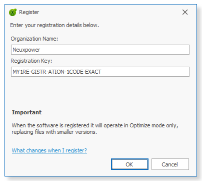 How to Register NXPowerLite Server – Neuxpower